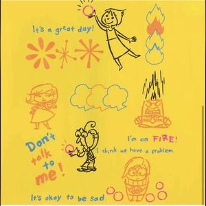 Disney | Jackets & Coats | Disney Parks Pixar Inside Out Yellow ...